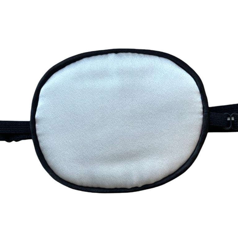 Zijde Ooglapje Medisch Gebruik - Eyepatch Zwart - Superzacht - Ogen ...
